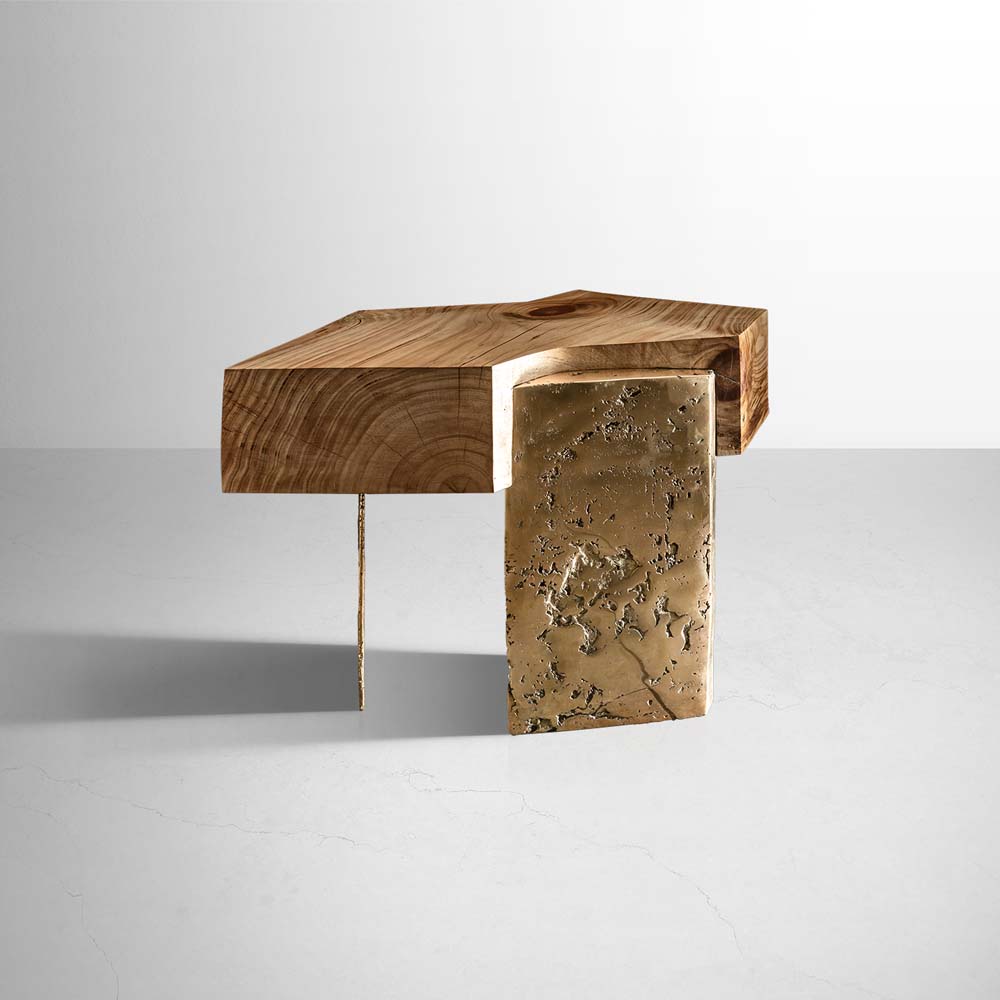 Ambiguous form 5 side table by Okha – Design to Society